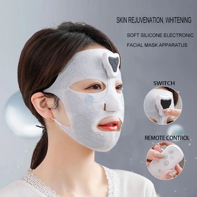 Silicone Soft Electronic Facial Mask Apparatus Beauty Device | Inspire ...