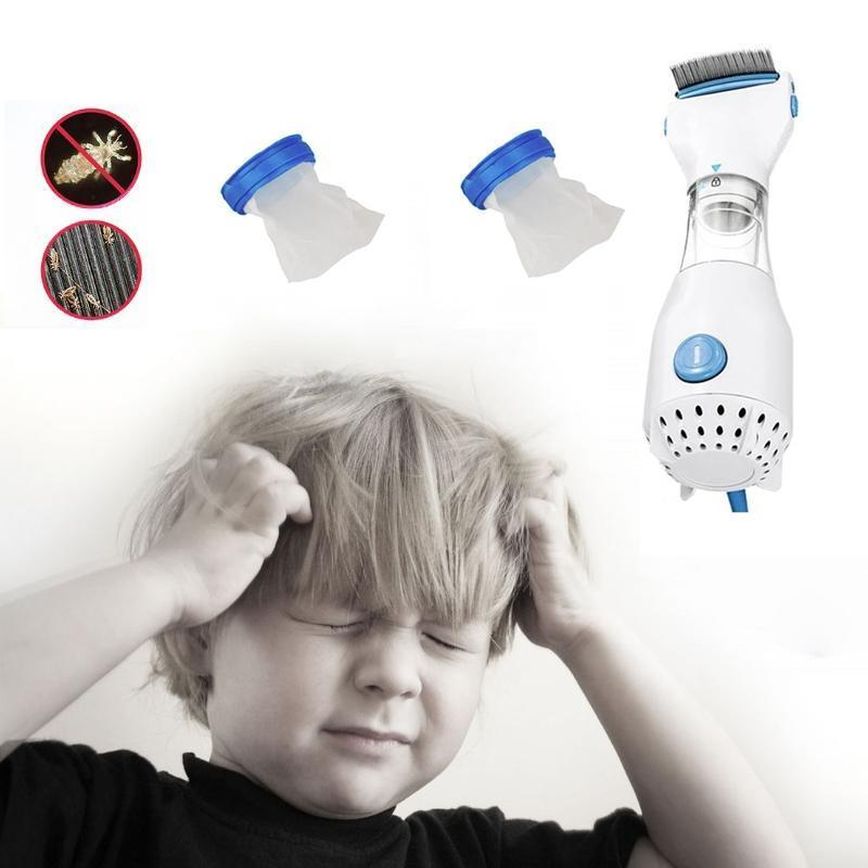 Electric Lice Comb Head Vacuum Lice Removal without Chemical | Inspire ...