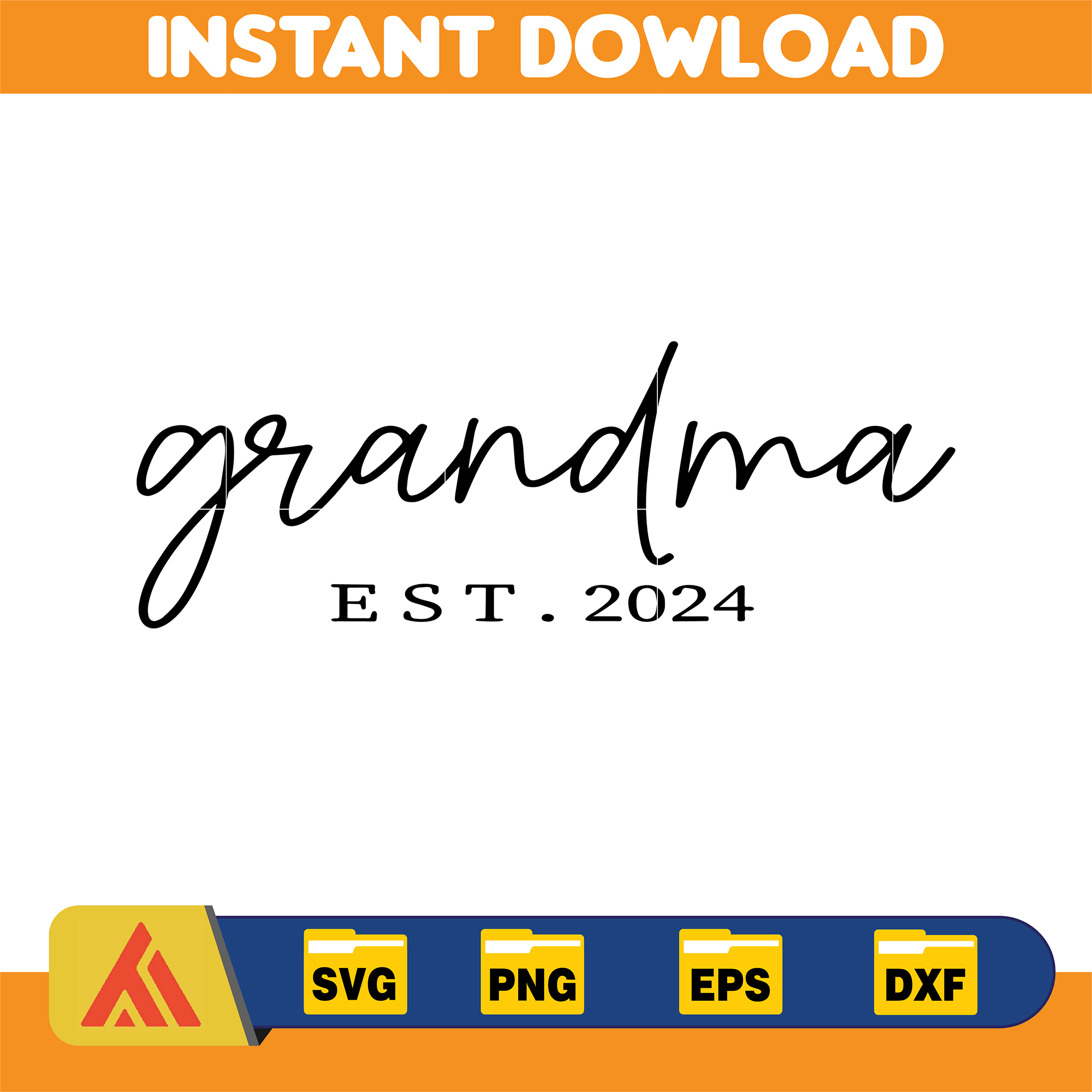 Personalized Grandma Svg with Grandkids Names on Sleeve, Cus | Inspire ...