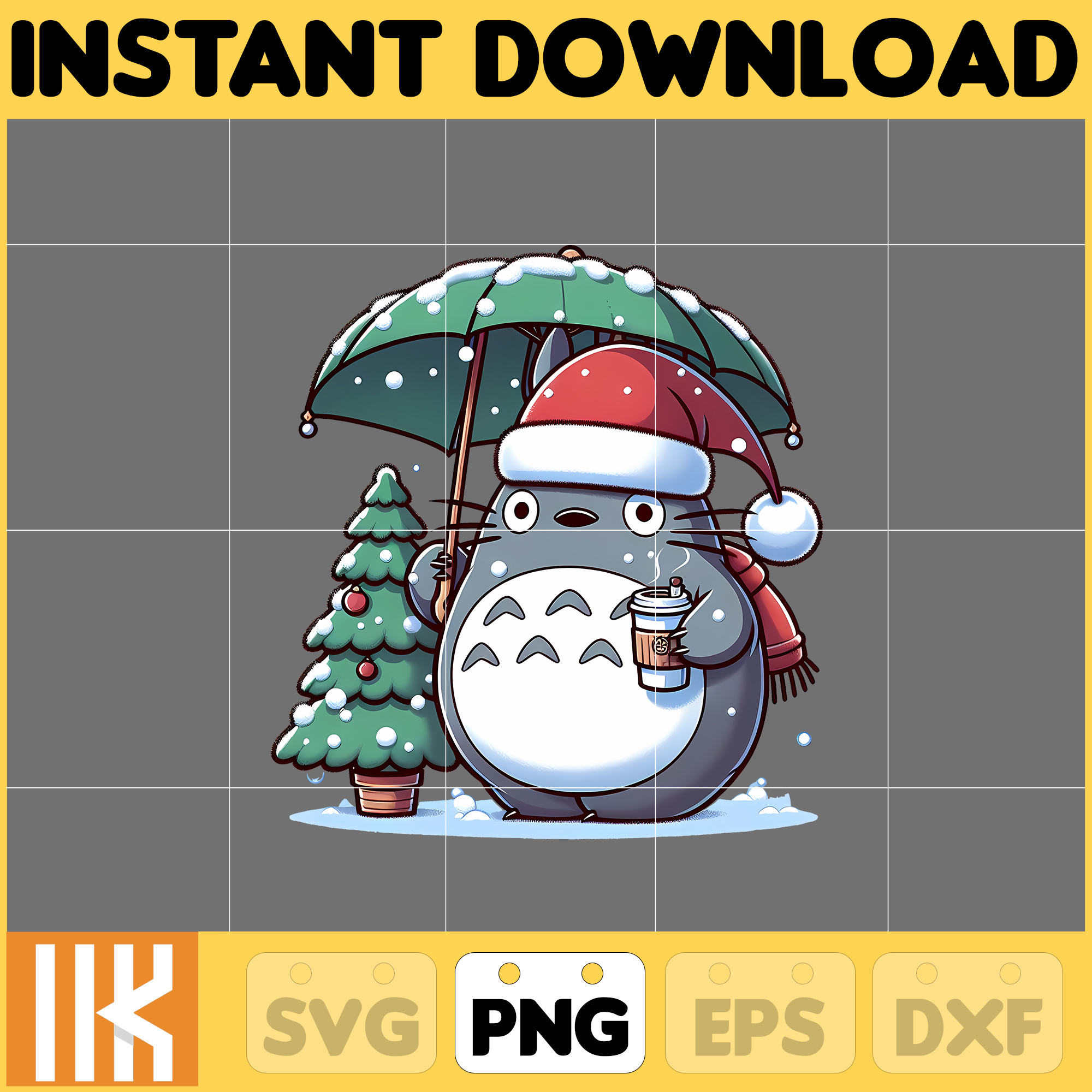 Anime Christmas Png, Manga Christmas Png, Totoro Christmas P | Inspire ...