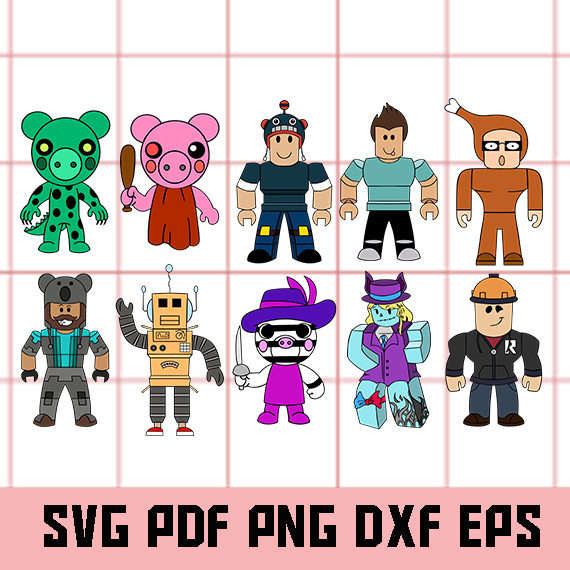 Roblox Bundle svg, Roblox Svg, Roblox Eps, Roblox Clipart, R | Inspire ...