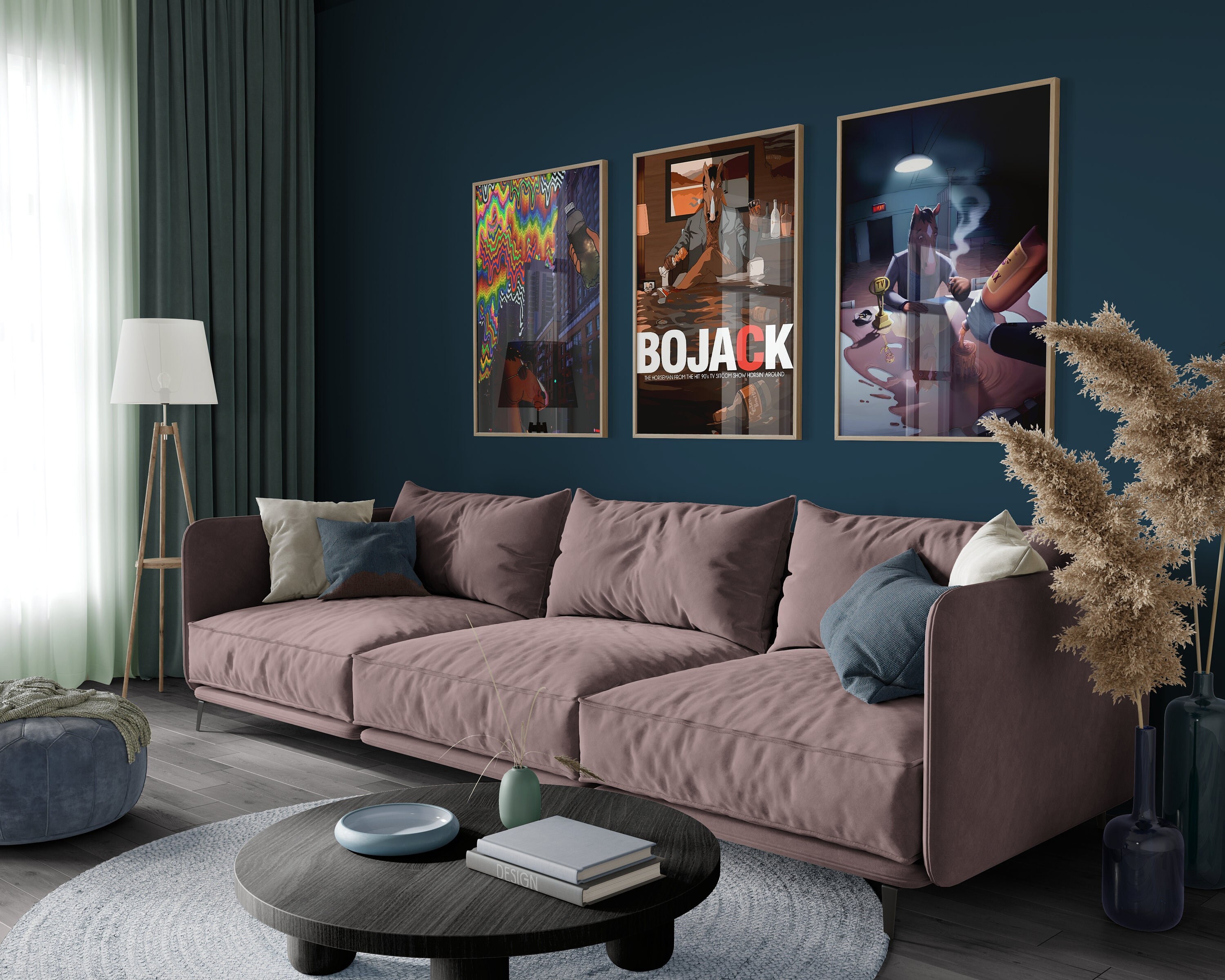 Bojack Horseman Set of 3 Posters, Movie Cover, Bojack, Film | Inspire ...
