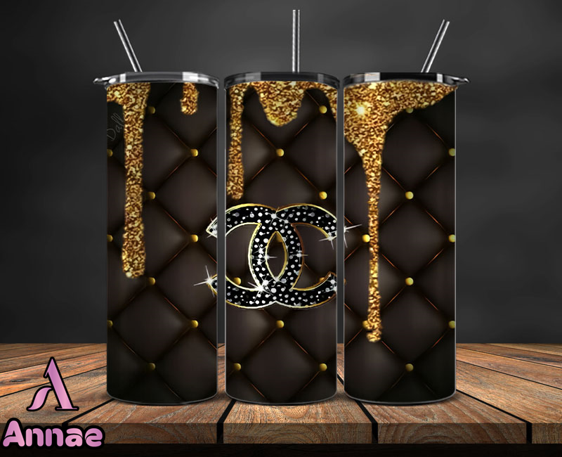 Chanell Tumbler Wrap, Chanell Tumbler Png, Chanell Logo, | Inspire Uplift