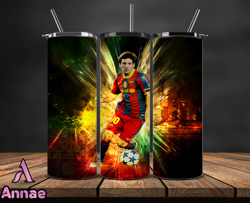 Lionel Messi Tumbler Wrap ,Messi Skinny Tumbler Wrap PNG, D | Inspire ...