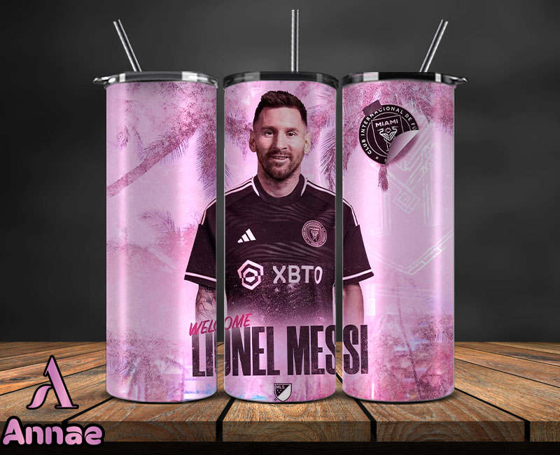 Lionel Messi Tumbler Wrap ,Messi Skinny Tumbler Wrap PNG, D | Inspire ...