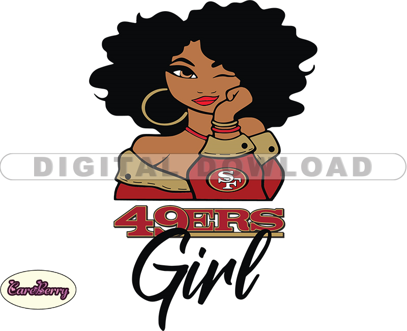49ers Girl Svg, Girl Svg, Football Team Svg, NFL Team Svg, P - Inspire ...
