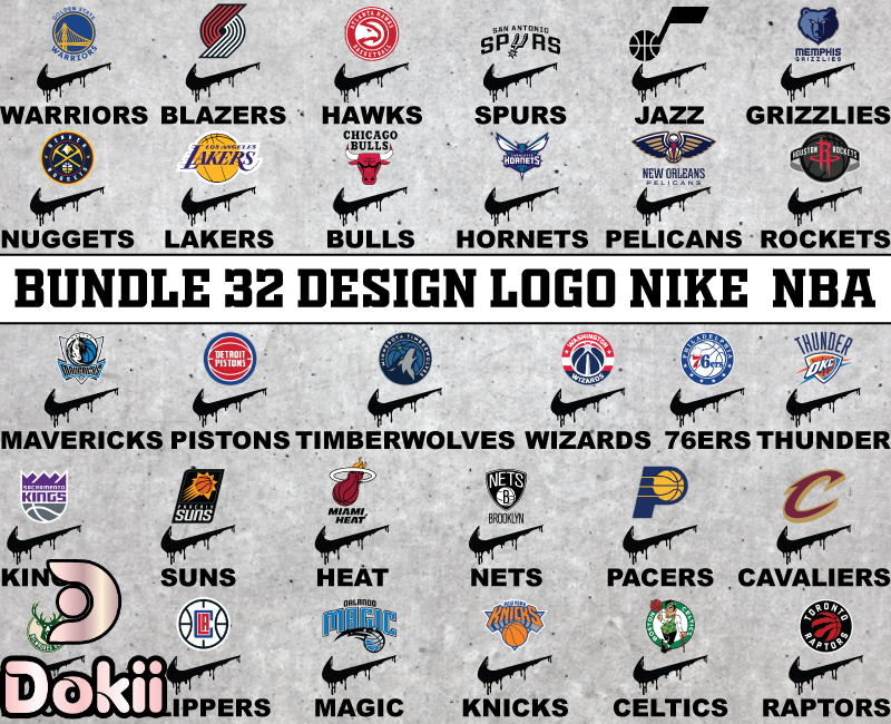 SVG 32 design logo Nike NBA, NBA Logo,NBA Logo Team,NBA Png, | Inspire ...