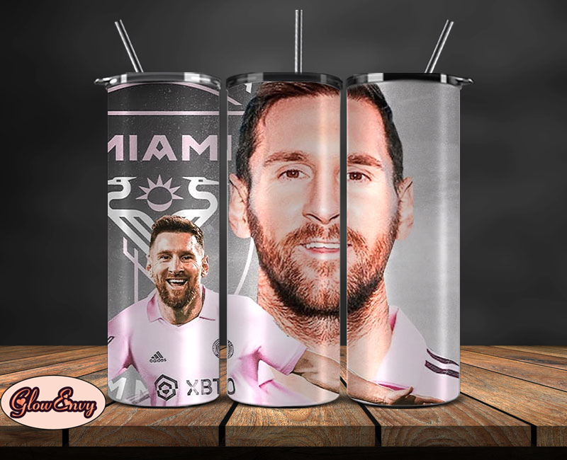 Lionel Messi Tumbler Wrap ,Messi Skinny Tumbler Wrap PNG, D | Inspire ...
