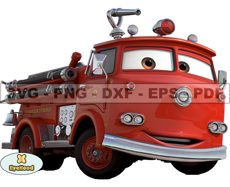 Disney Pixar's Cars png, Cartoon Customs SVG, EPS, PNG, DXF | Inspire ...