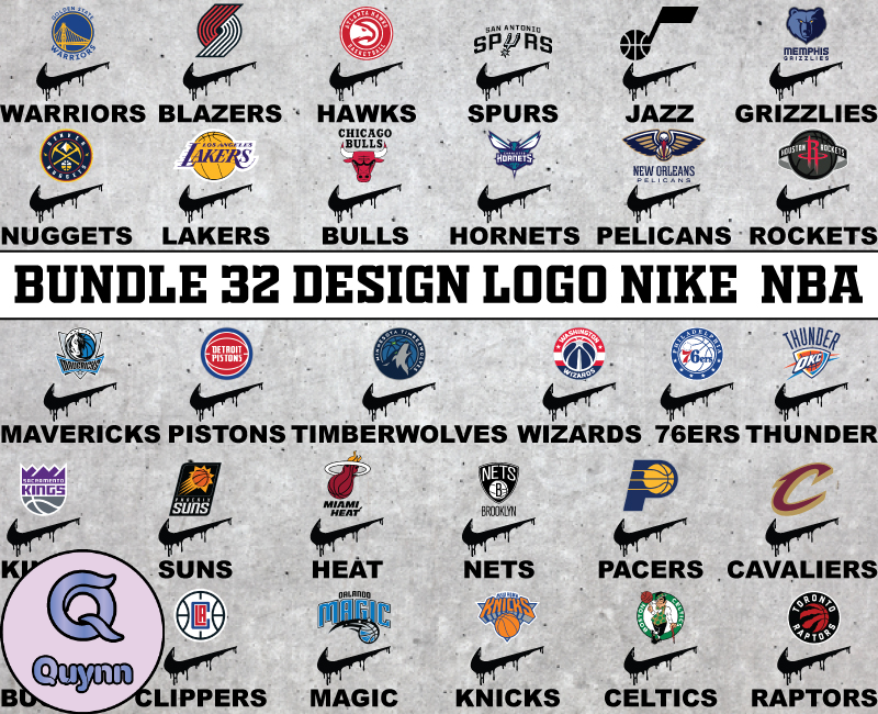 SVG 32 design logo Nike NBA, NBA Logo,NBA Logo Team,NBA Png, | Inspire ...