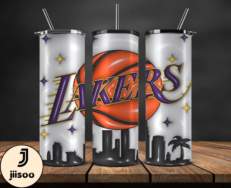 3D Inflated LA Lakers Basketball Team, Basketball Design,NBA | Inspire ...