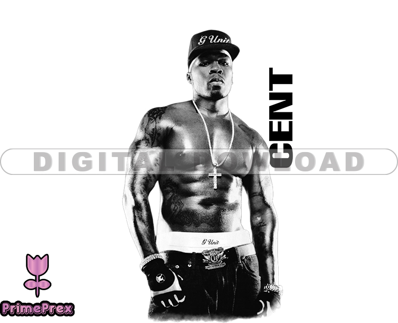 50 Cent Svg, 50 Cent Tshirt Design, File For Cricut, Rapper - Inspire ...