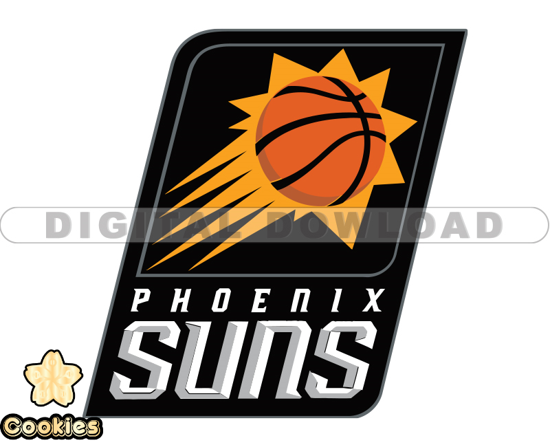 Phoenix Suns NBA Logo Svg, Basketball Design, Tshirt Design - Inspire ...