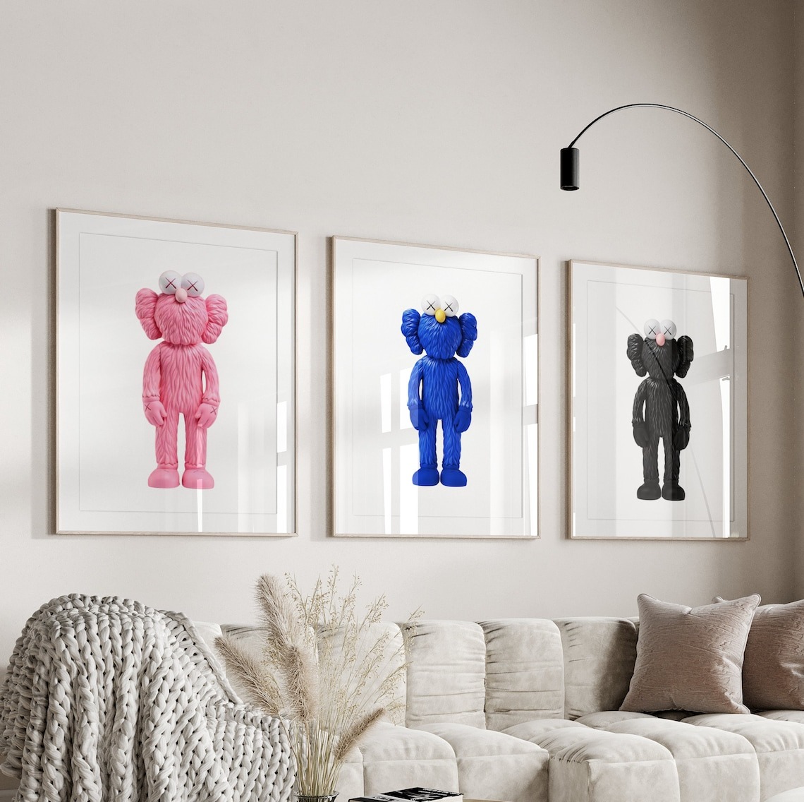 Hypebeast Toys Poster Set of 3 Hypebeast Figure Printable Wa | Inspire ...