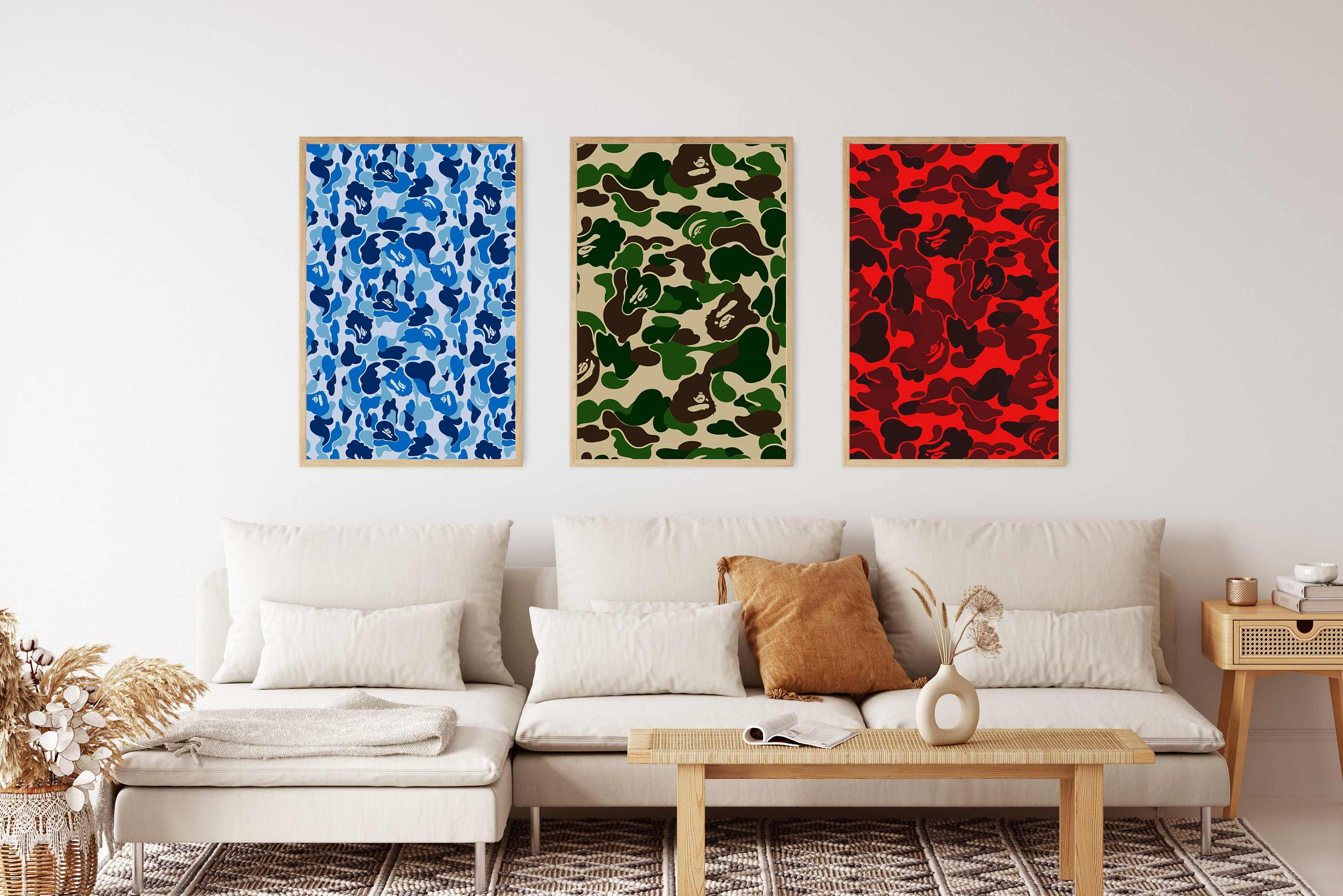 A Bathing Ape Poster, A Bathing Ape Set of 3 Posters, Bape P | Inspire ...