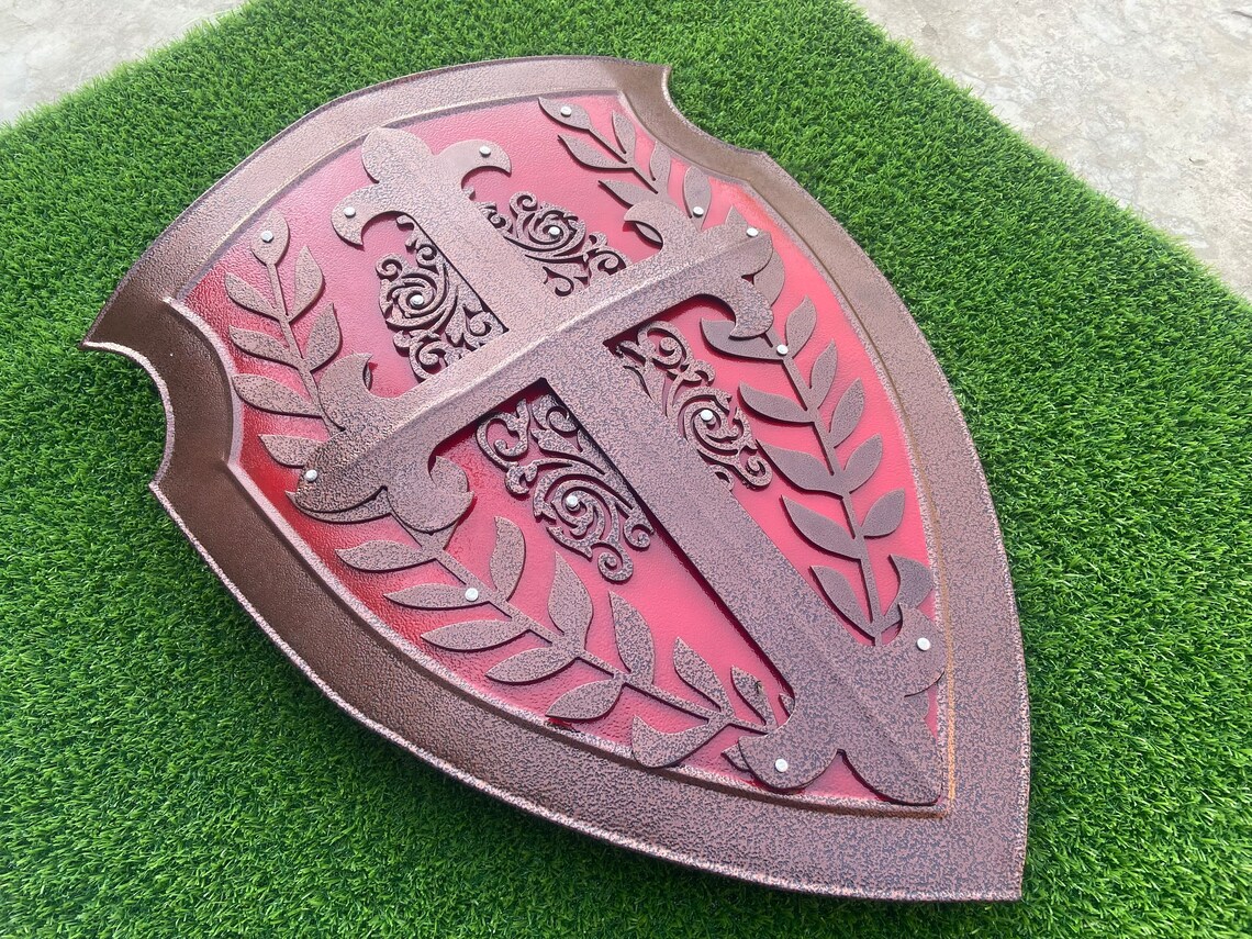 Archangel Saint Michael Shield of the Holy Cross Catholic Re | Inspire ...