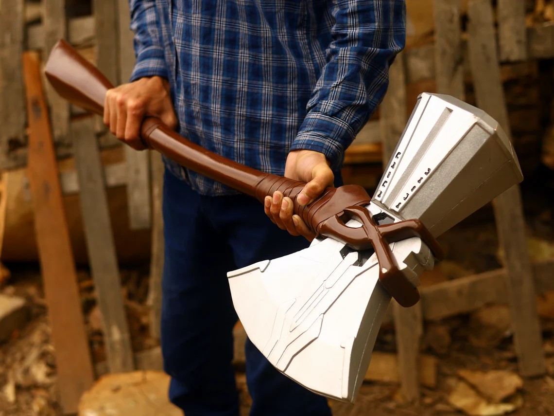 THOR Stormbreaker Axe, Thor Hammer Axe, Thor cosplay weapon, | Inspire ...