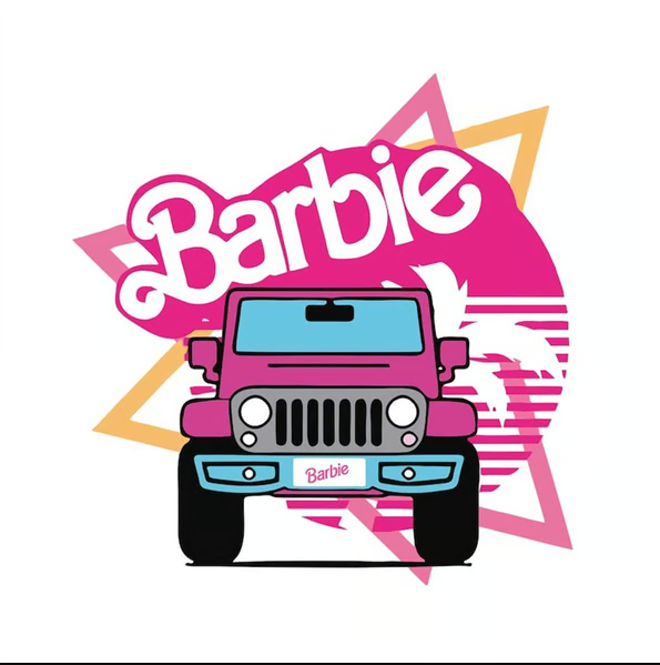 Barbie Car Embroidery Designs, barbie girl embroidery patter | Inspire ...