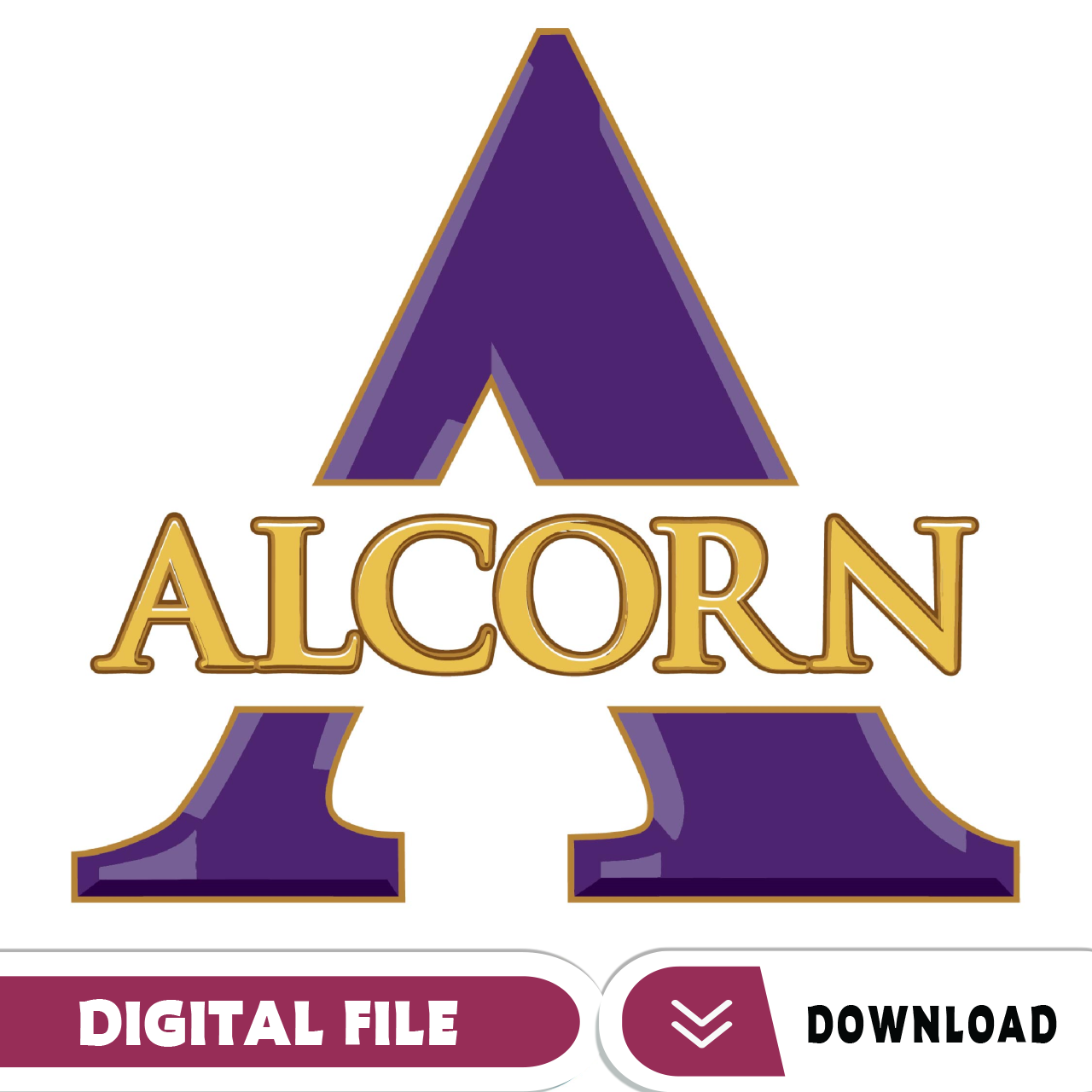 Alcorn State Braves Svg, Brave Svg, Football Team Svg, Colla | Inspire ...