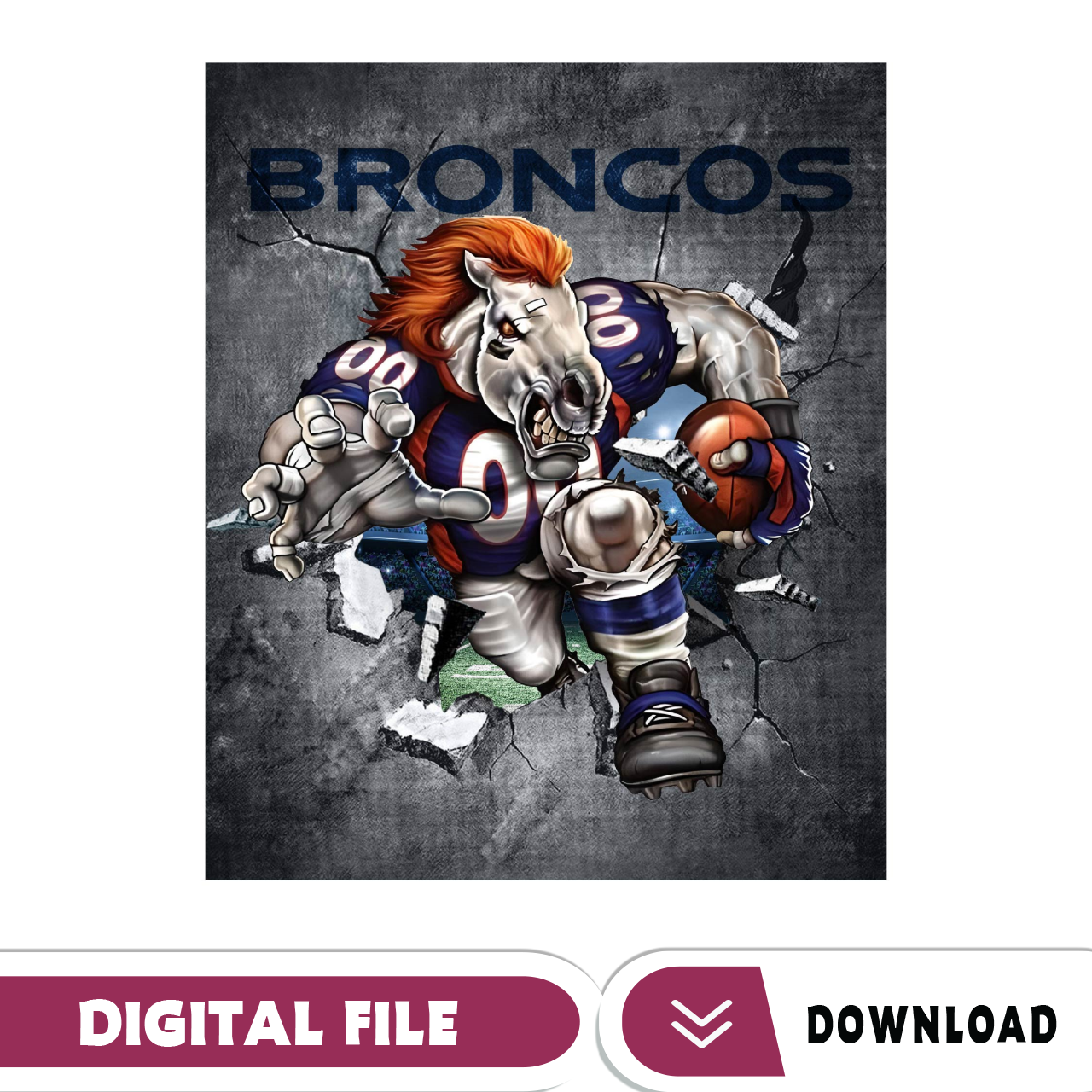 Denver Broncos Tumbler | Inspire Uplift