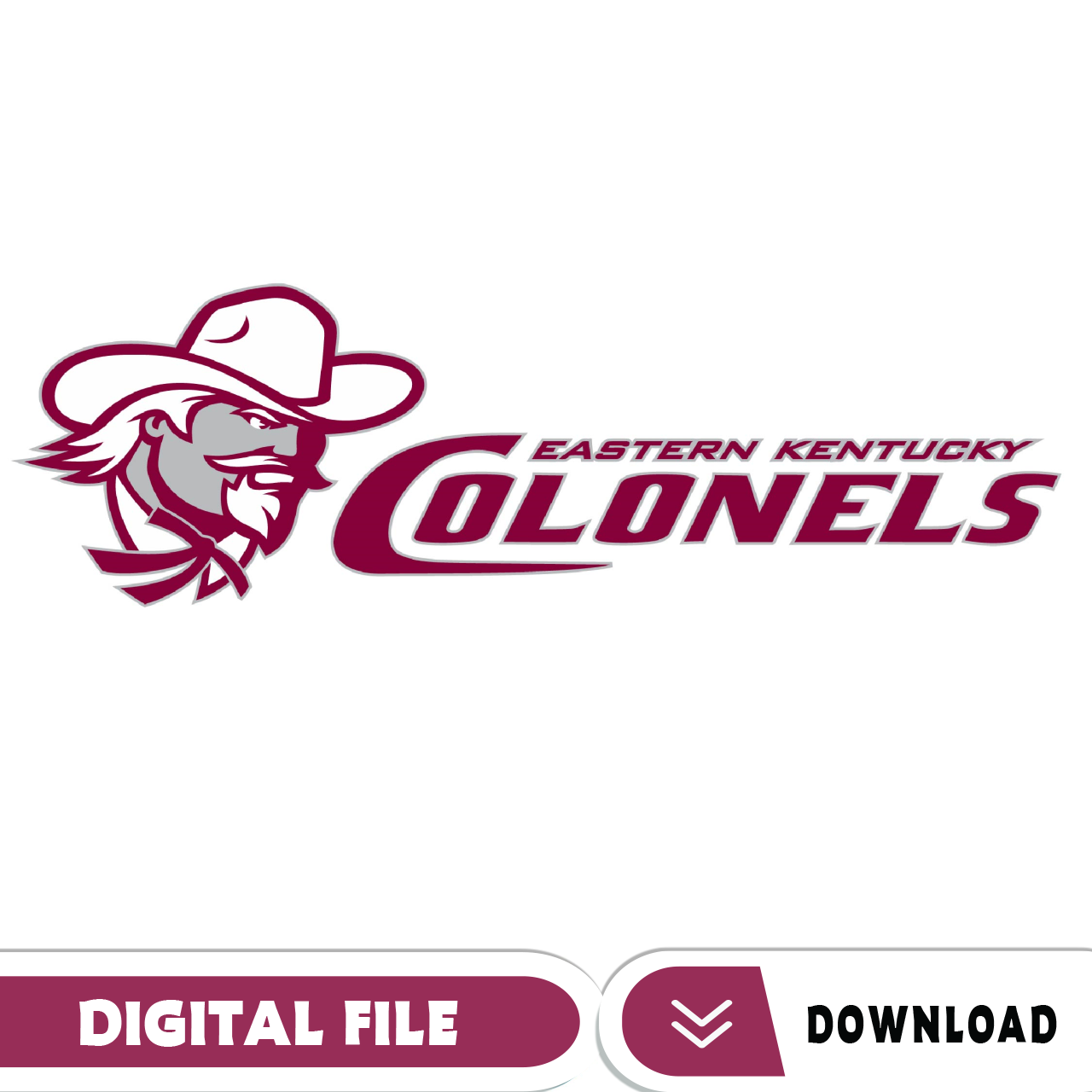 Eastern Kentucky Colonels Svg, Football Team Svg, Basketball | Inspire ...