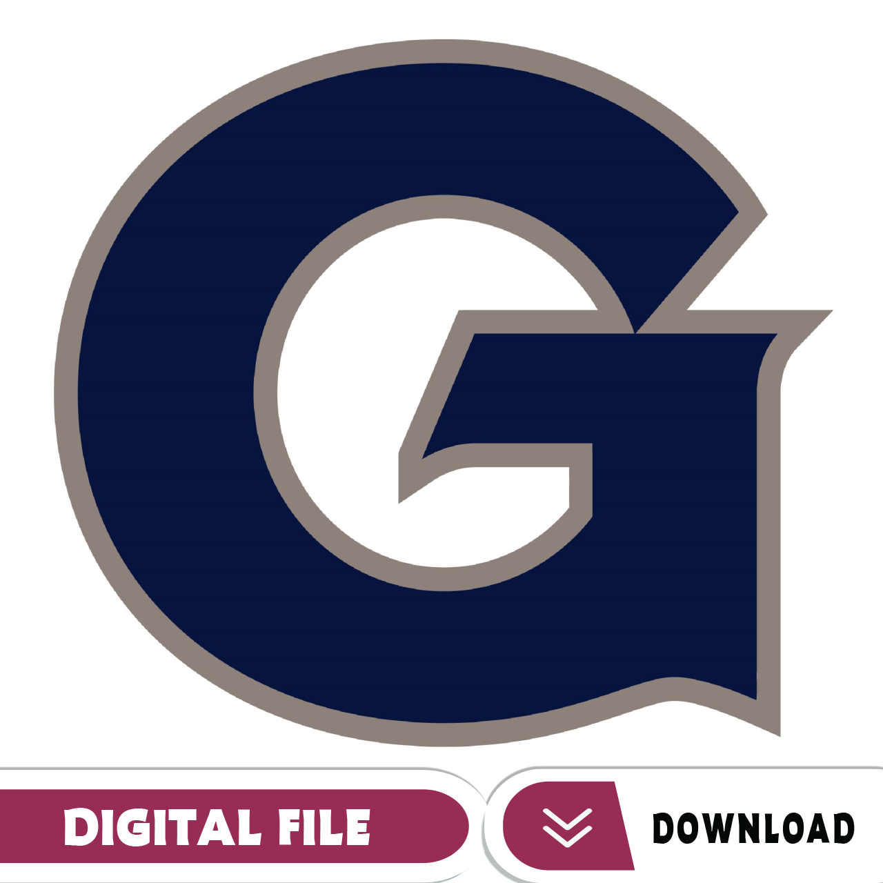 Georgetown Hoyas Svg, Football Team Svg, Basketball, Collage | Inspire ...