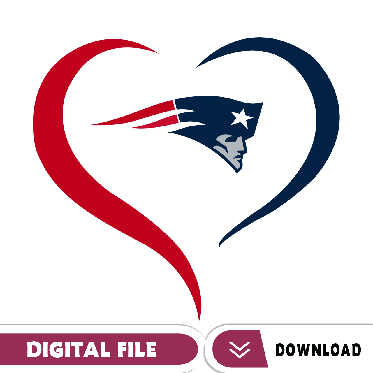 New England Patriots Heart Logo Svg, Cincinnati Bengals Svg, | Inspire ...
