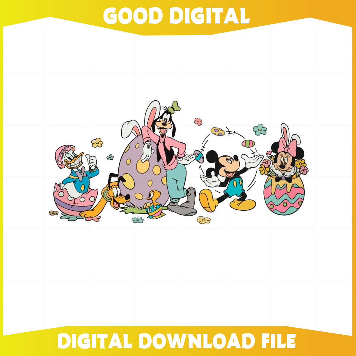 Happy Easter 2023 Disney Easter Egg Easter Mickey And Friend | Inspire ...