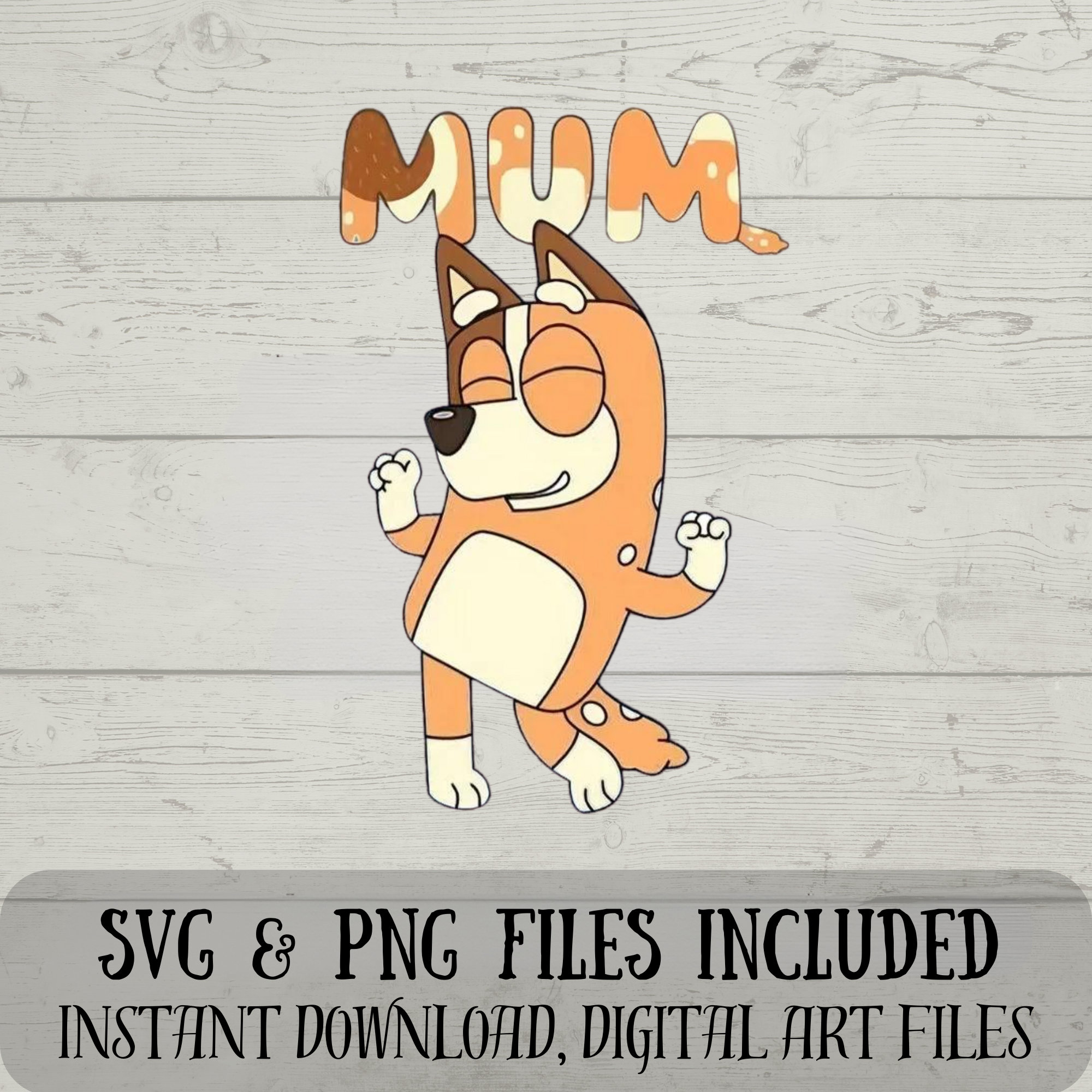 Chilli Mum SVG - Mum SVG - Bluey SVG - Chilli svg - Digital | Inspire ...