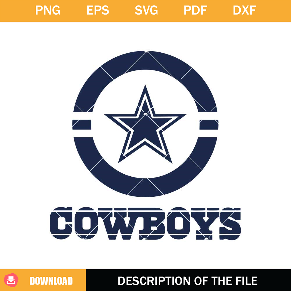 Cowboys Star Svg, Dallas Cowboys Svg, Cowboys Svg, Cowboy - Inspire Uplift