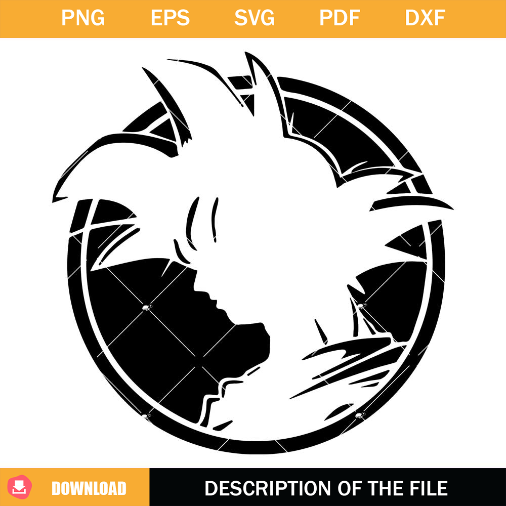 Goku Dragon Ball Svg, Super Saiyan Svg, Goku Svg - Inspire Uplift