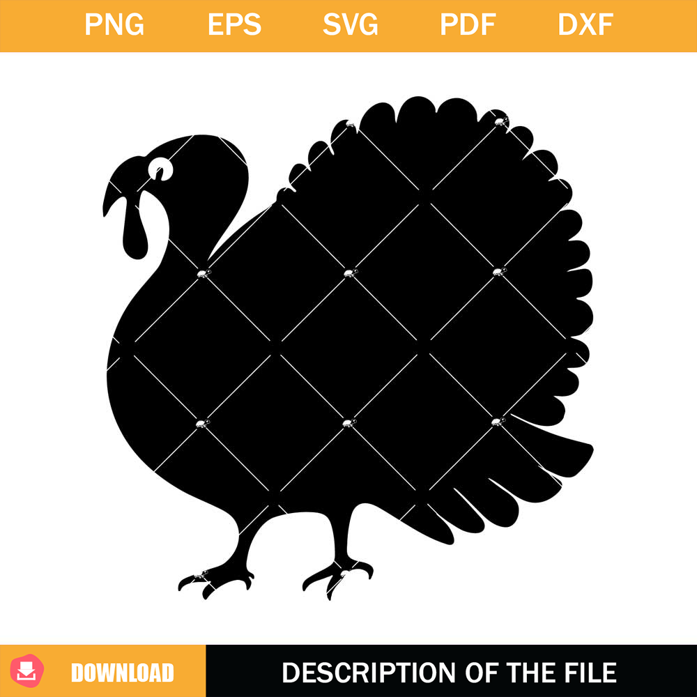 cute turkey svg - Inspire Uplift