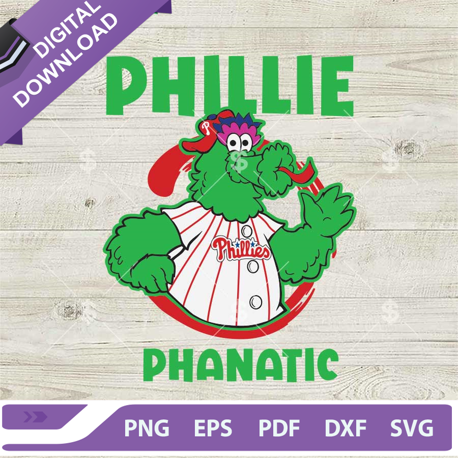 Phillie Phanatic Gunnersaurus Baseball SVG, Phillie Phanatic | Inspire ...