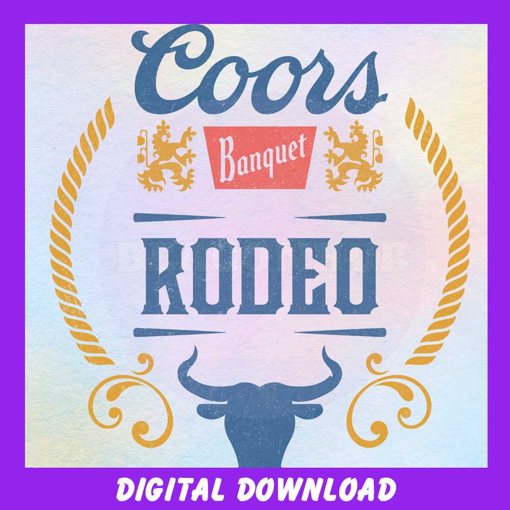 Coors Banquet Rodeo Wild West Beers PNG | Inspire Uplift