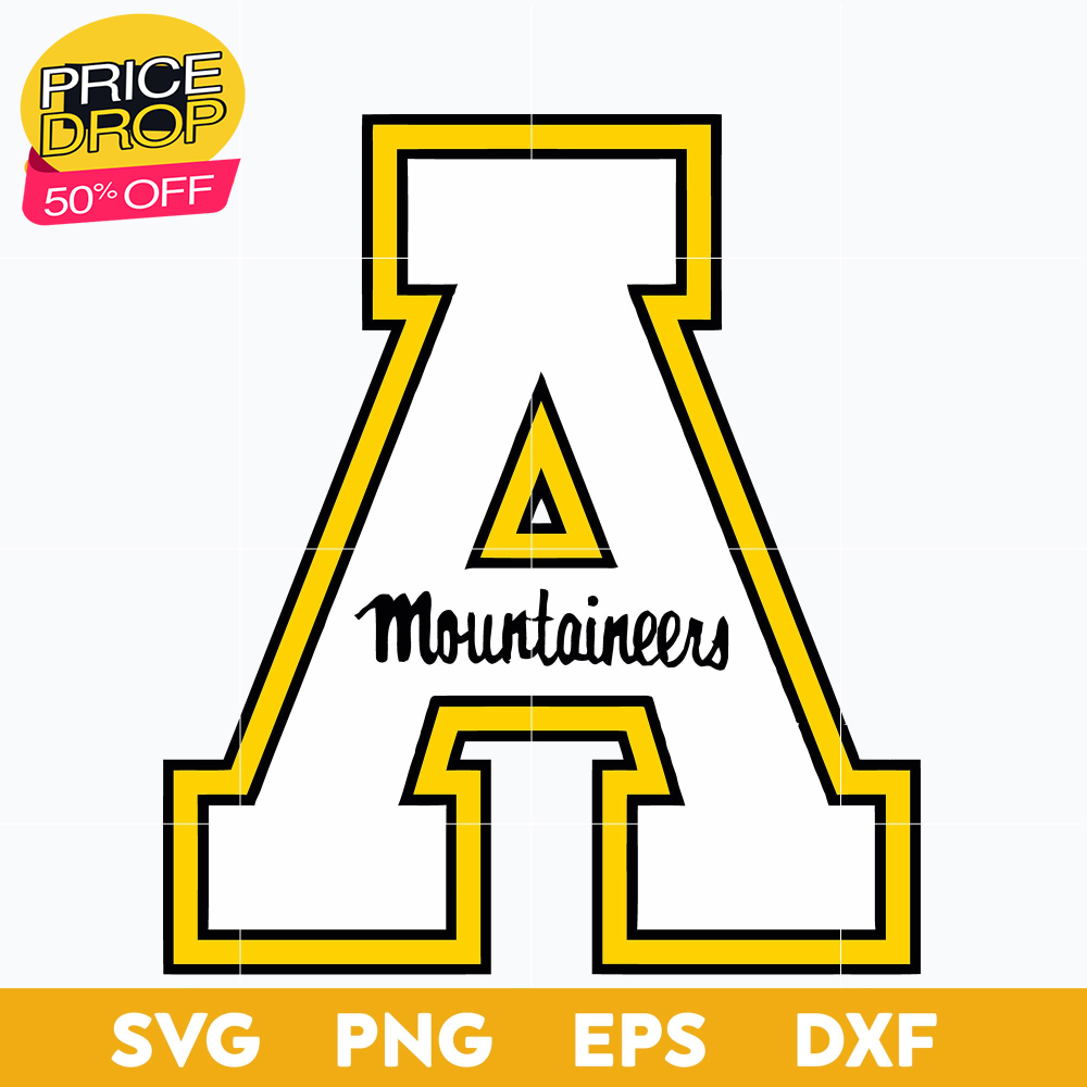 Appalachian State Mountaineers Svg, Logo Ncaa Sport Svg, Nca | Inspire ...
