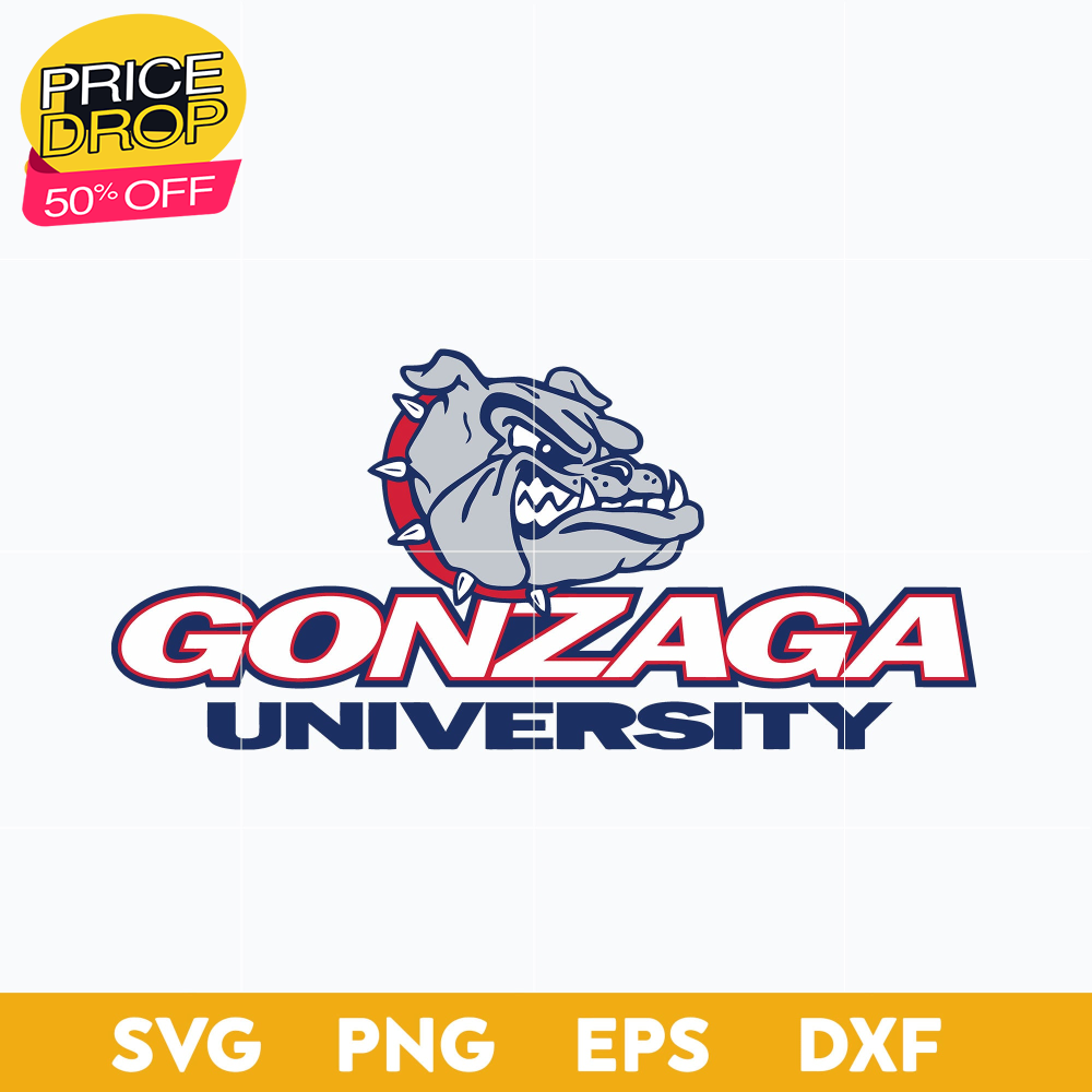 Gonzaga Bulldogs Svg, Logo Ncaa Sport Svg, Ncaa Svg, Png, Dx | Inspire ...