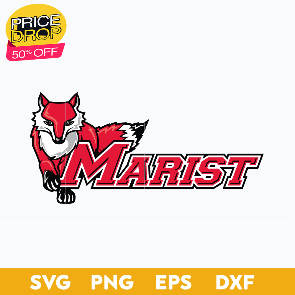 Marist Red Foxes Svg, Logo Ncaa Sport Svg, Ncaa Svg, Png, Dx | Inspire ...