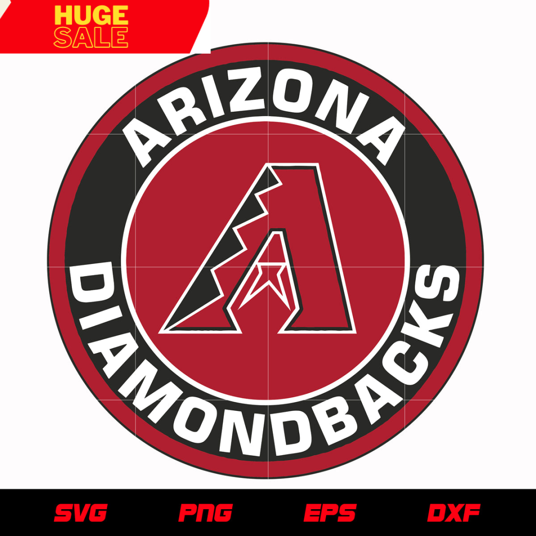 Arizona Diamondbacks Cirlce Logo svg, mlb svg, eps, dxf, png | Inspire ...