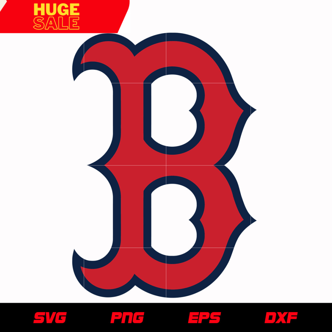 Boston Redsox B Logo svg, mlb svg, eps, dxf, png, digital fi | Inspire ...