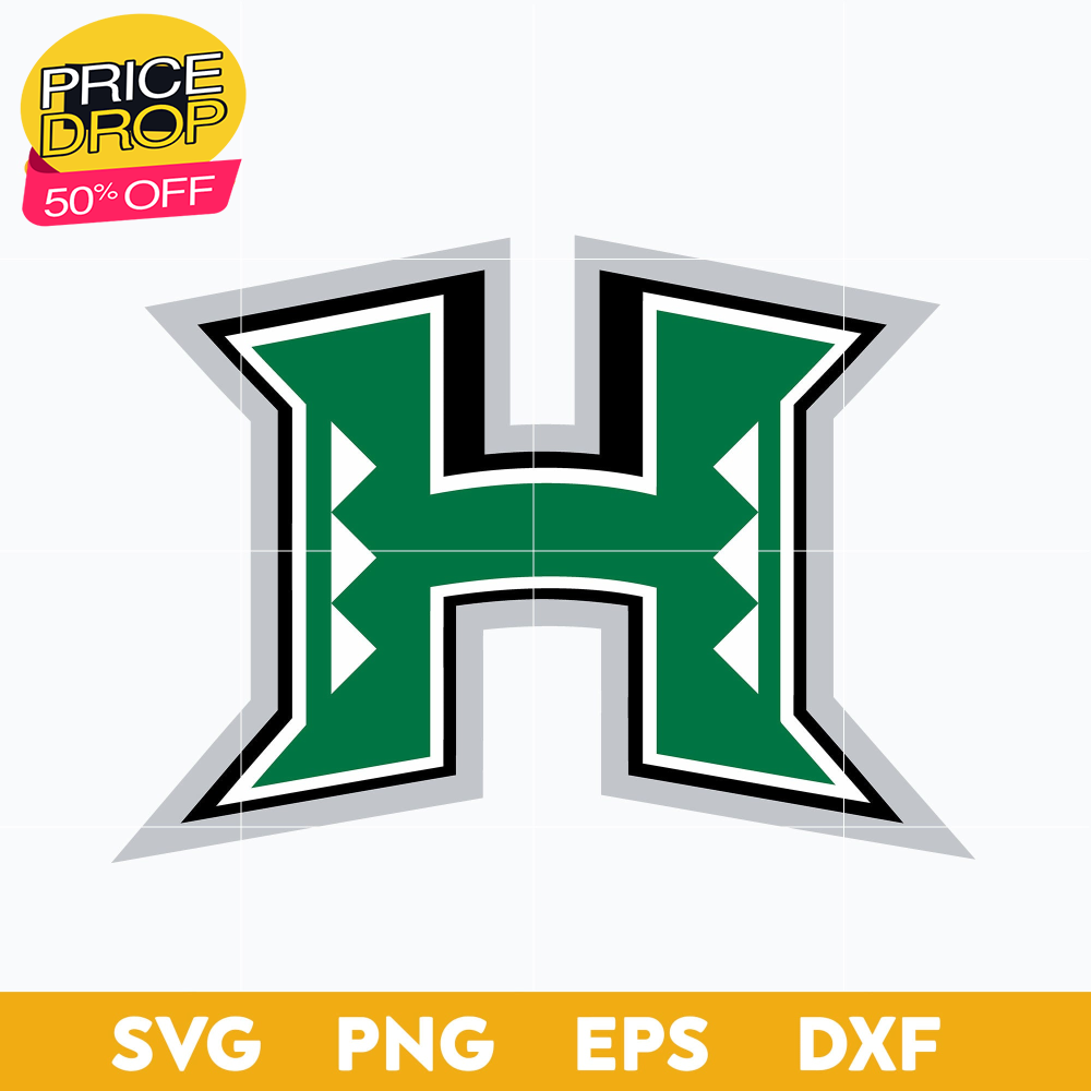 Hawaii Warriors Svg, Logo Ncaa Sport Svg, Ncaa Svg, Png, Dxf - Inspire ...