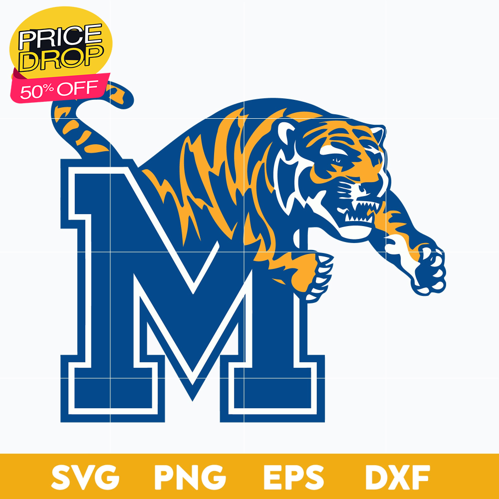 Memphis Tigers Svg, Logo Ncaa Sport Svg, Ncaa Svg, Png, Dxf, | Inspire ...