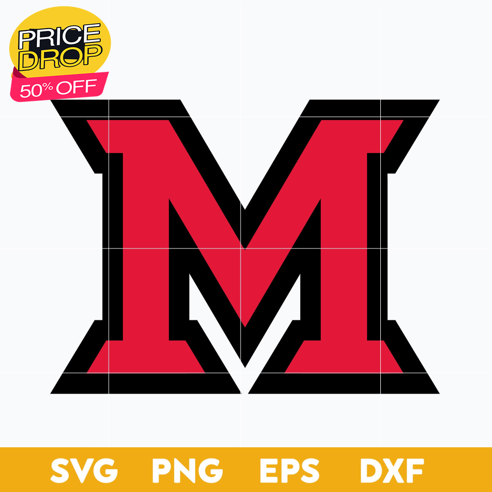 Miami Redhawks Svg, Logo Ncaa Sport Svg, Ncaa Svg, Png, Dxf, | Inspire ...