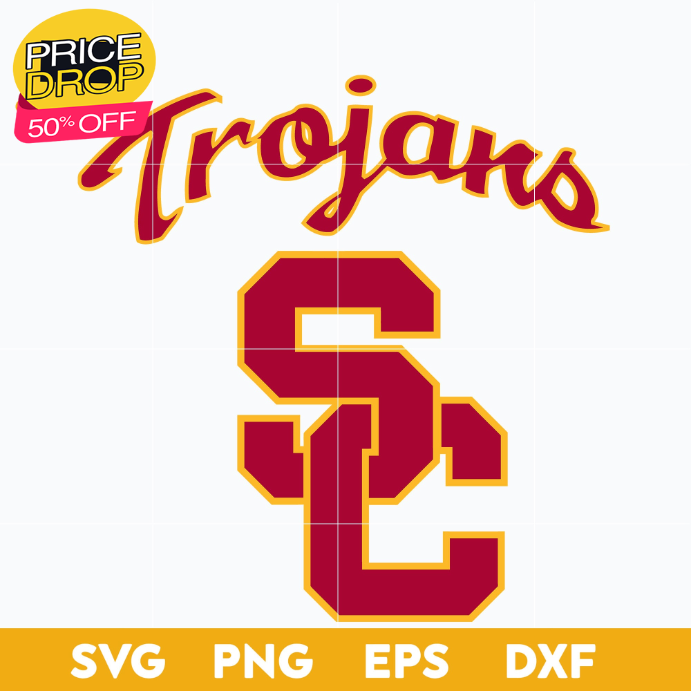 Southern California Trojans Svg, Logo Ncaa Sport Svg, Ncaa S | Inspire ...