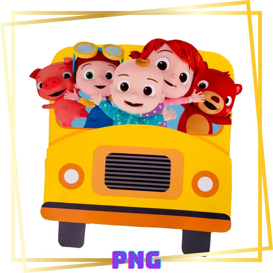 School Bus, Cocomelon, Cocomelon, Cocomelon Birthday, Cocome | Inspire ...