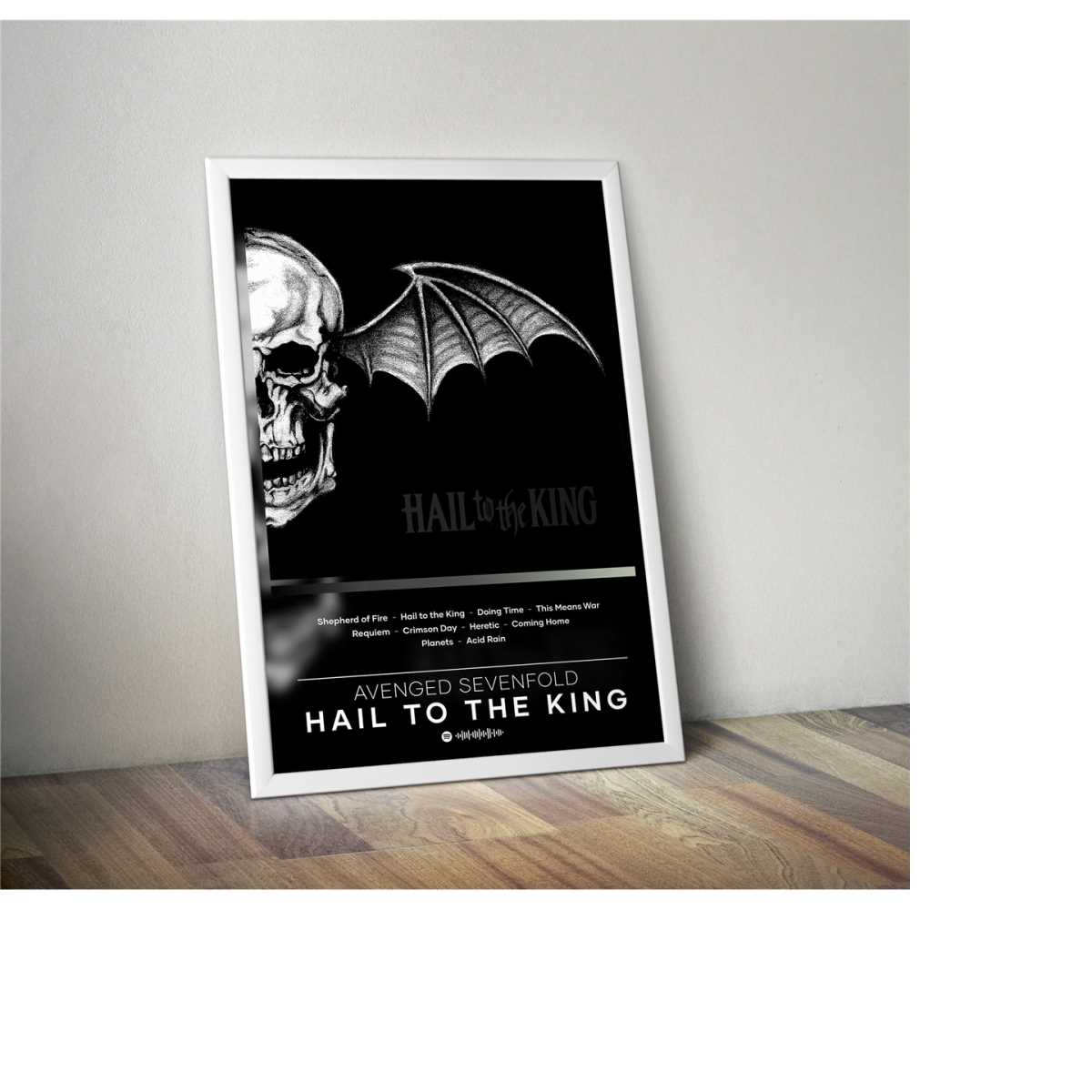 Avenged Sevenfold Poster | Hail to the King | Inspire Uplift