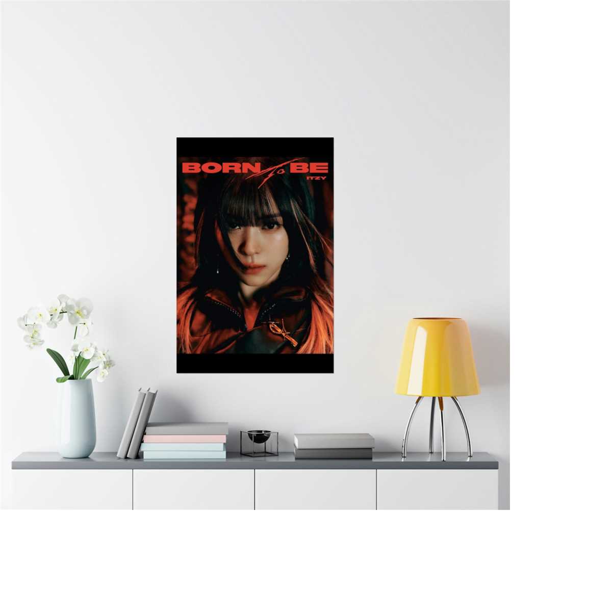 itzy Ryunjin poster, 'Born to be' Album Poster,itzy | Inspire Uplift
