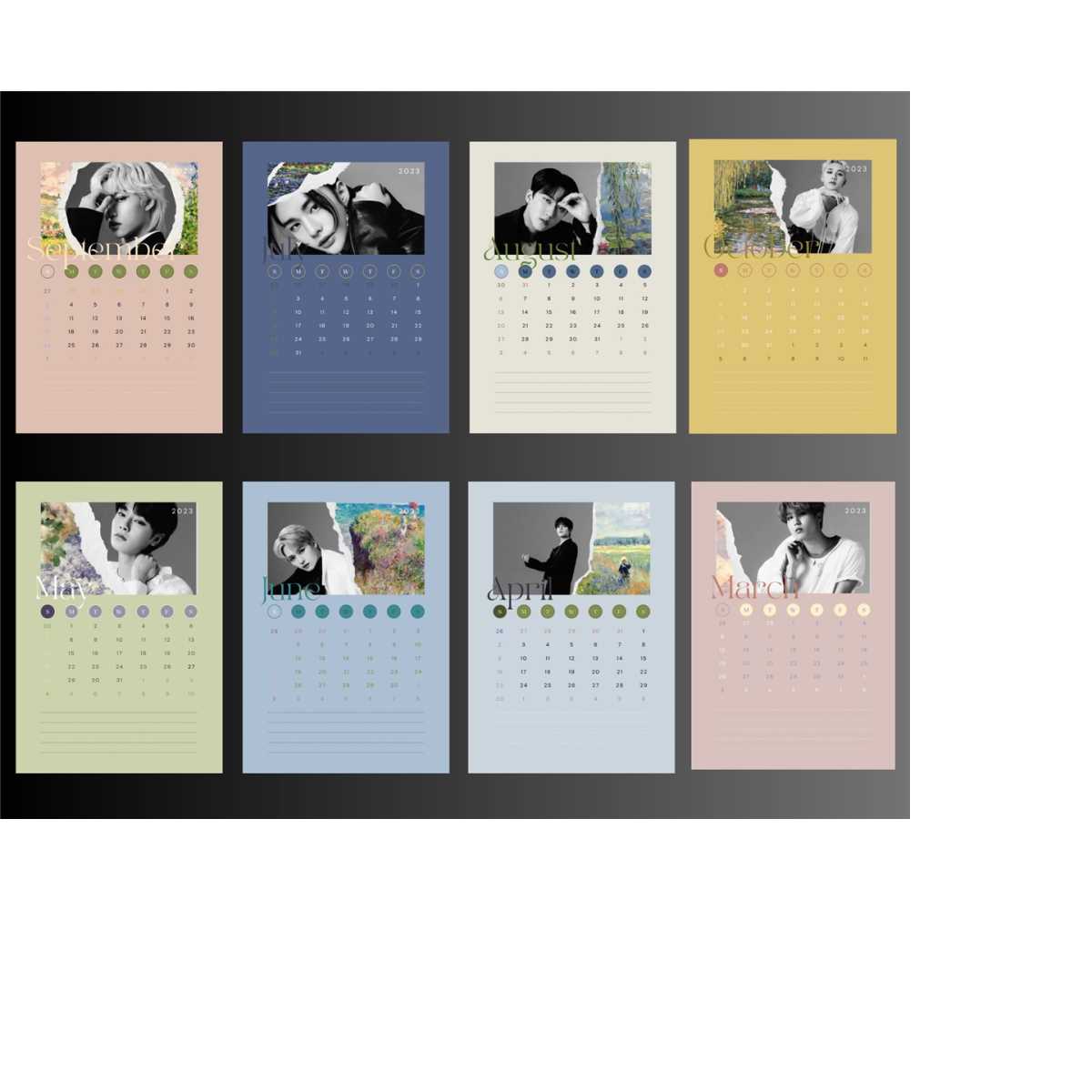 Stray Kids Calendar,StrayKids Wall decor,Skz Calendar,Stays | Inspire ...