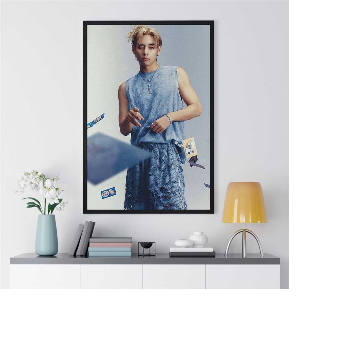 Bts V Layover Poster, Kim Tae-hyung posters, V | Inspire Uplift