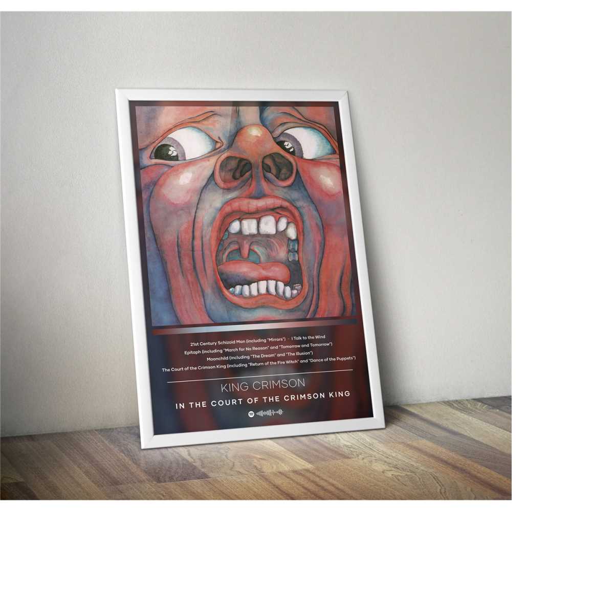 King Crimson Poster Print | In the Court | Inspire Uplift