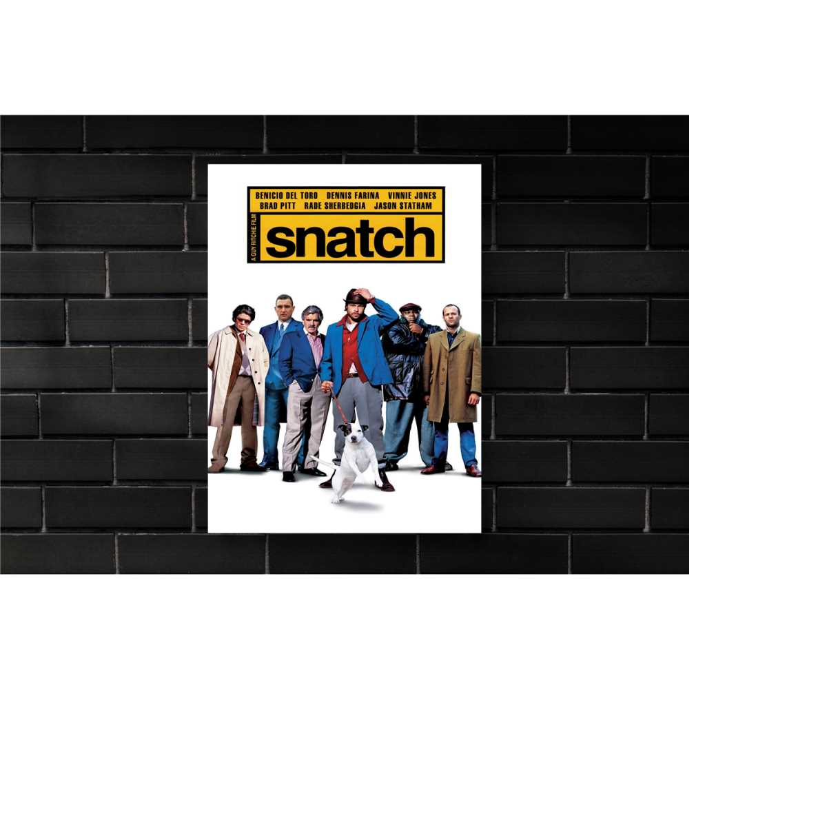 Snatch (2000) Movie Poster Movie Print, Hip Hop | Inspire Uplift